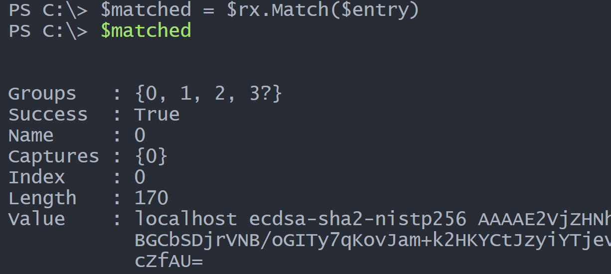 Parsing Ssh Known Hosts With Powershell And Regular Expressions • The Lonely Administrator