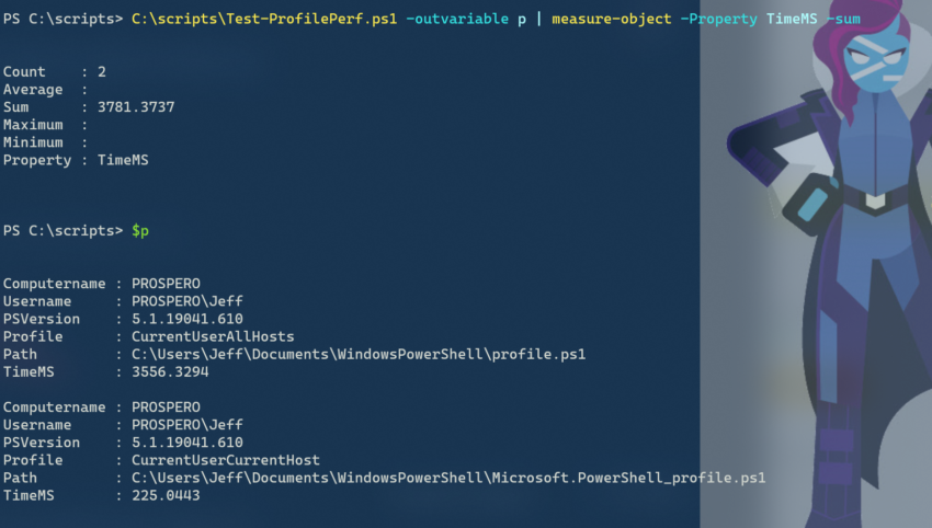 Measuring PowerShell Profile Performance • The Lonely Administrator